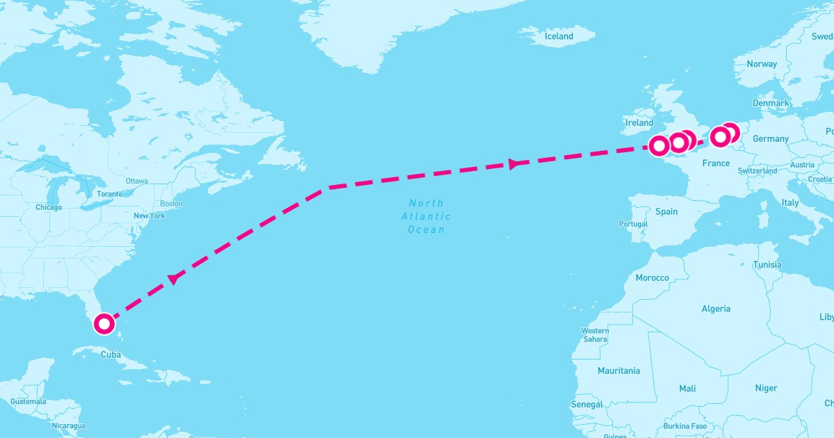 MS Rotterdam March 22, 2026 | 14-Night Fort Lauderdale Cruise