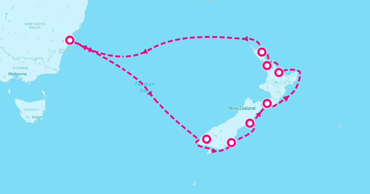 Royal Princess Dec 28, 2023 — 13-Night Sydney Cruise