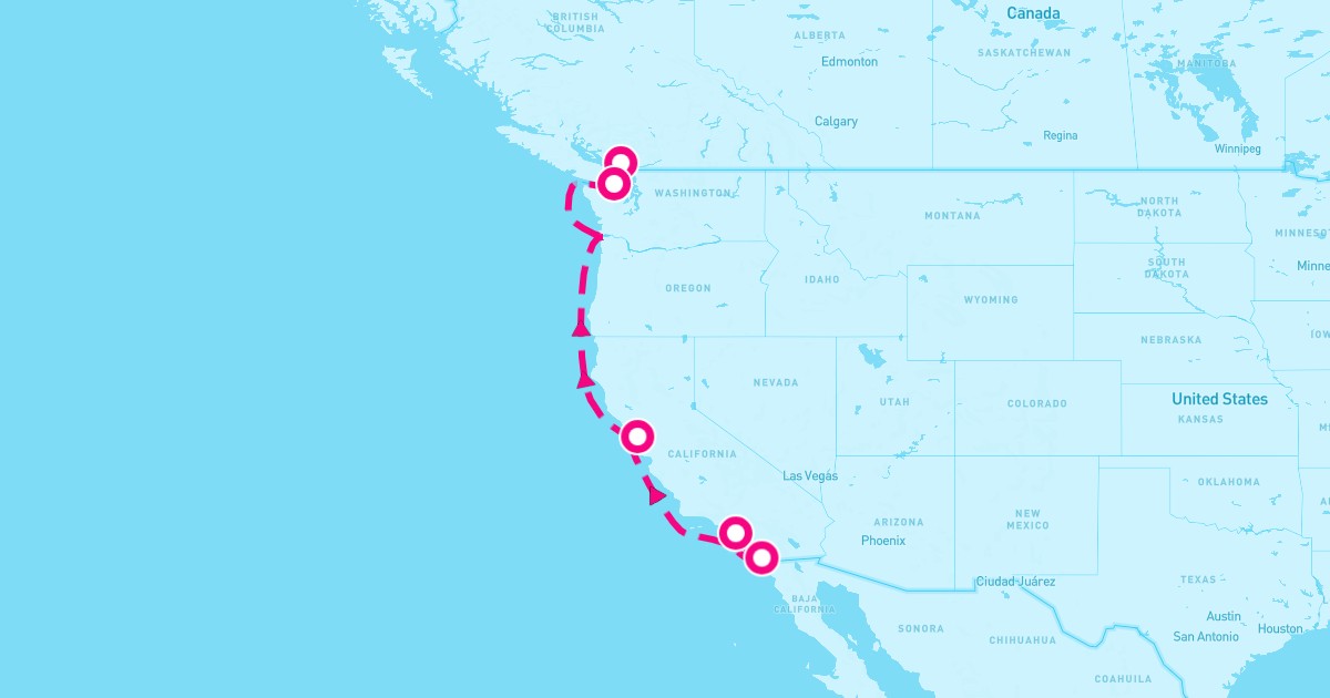 Royal Princess September 21, 2024 — 7-Night Vancouver Cruise
