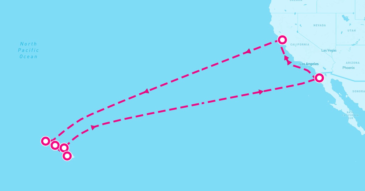 Ruby Princess September 17, 2026 — 16-Night San Francisco Cruise