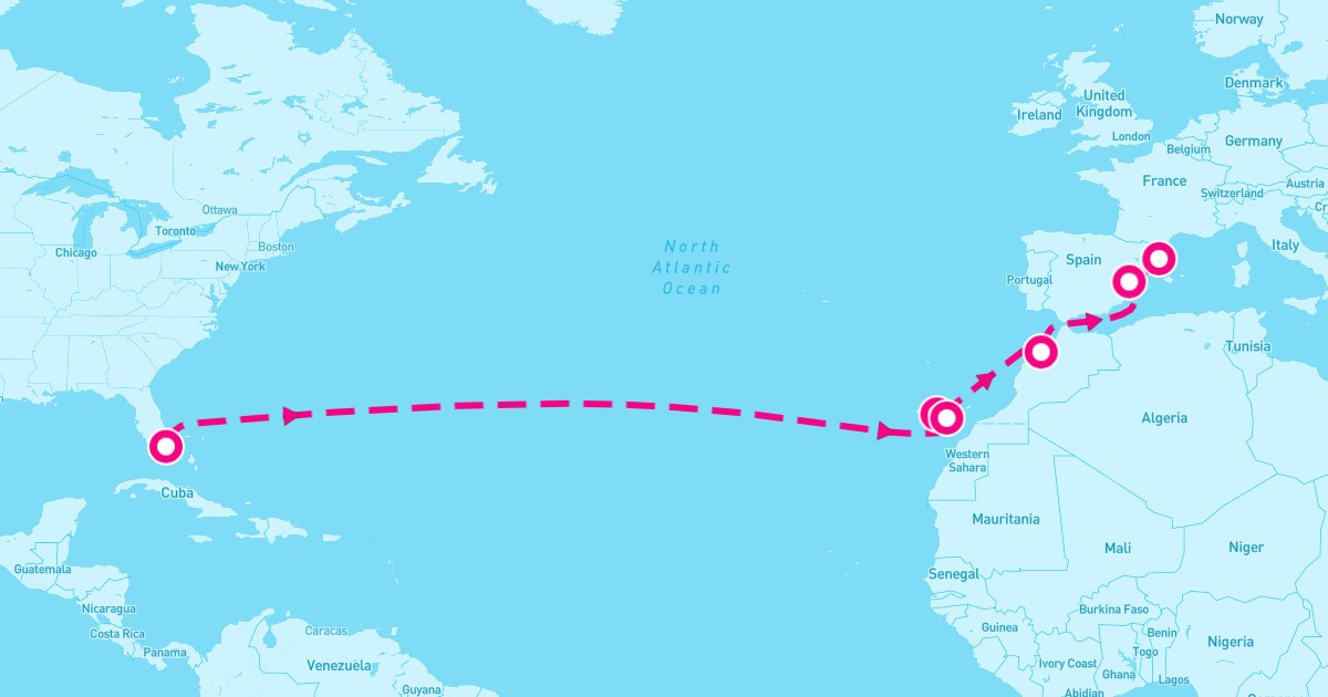 Scarlet Lady May 3, 2025 — 15-Night Miami Cruise from $1,485