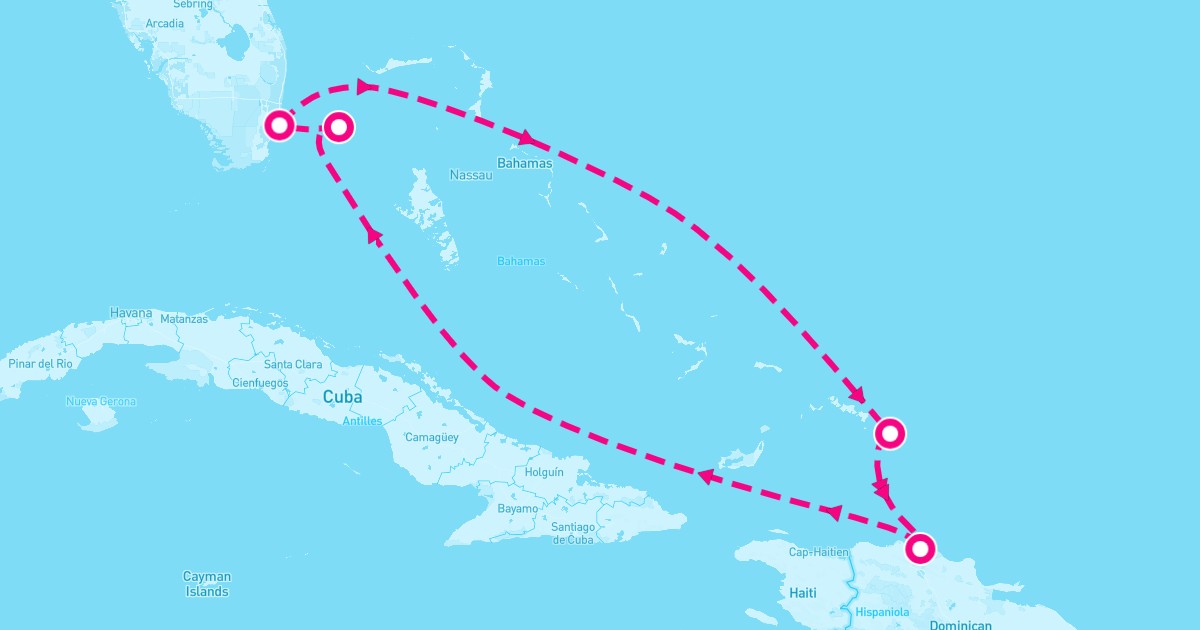 Scarlet Lady Oct 25, 2026 — 6-Night Miami Cruise from $1,434