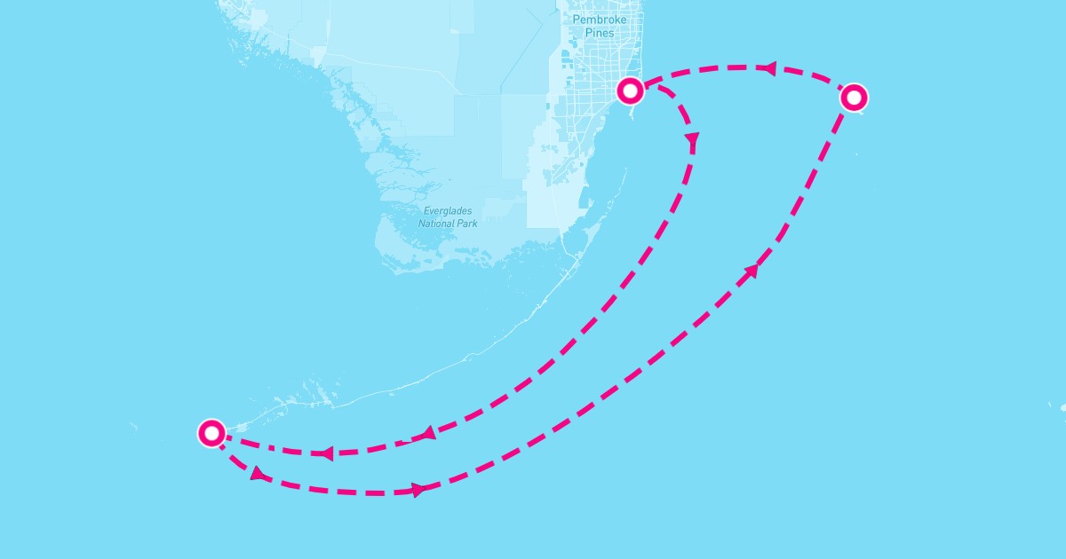 Scarlet Lady January 14, 2027 | 4-Night Miami Cruise