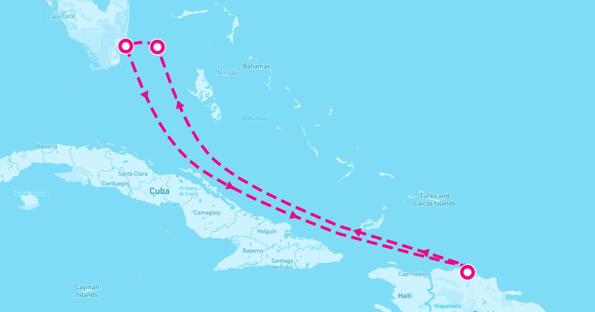 Scarlet Lady February 1, 2027 | 5-Night Miami Cruise