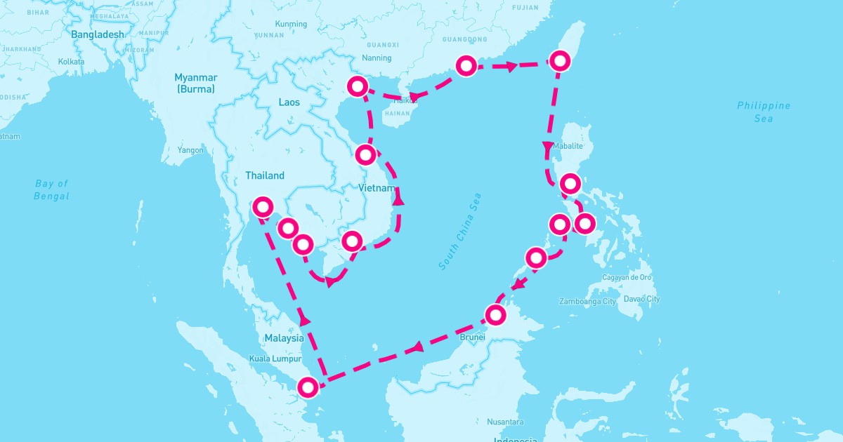 Seabourn Encore Jan 5, 2025 — 28-Night Singapore Cruise from $12,239
