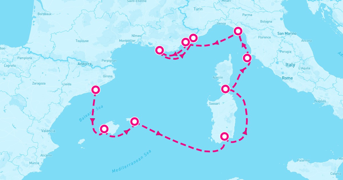 Seabourn Ovation August 20, 2025 | 10-Night Barcelona Cruise