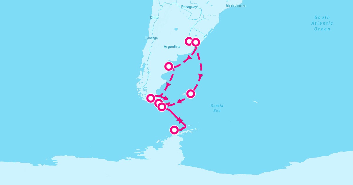 Seven Seas Splendor - December 28, 2025 (17 Night) Cruise Map, Ports ...