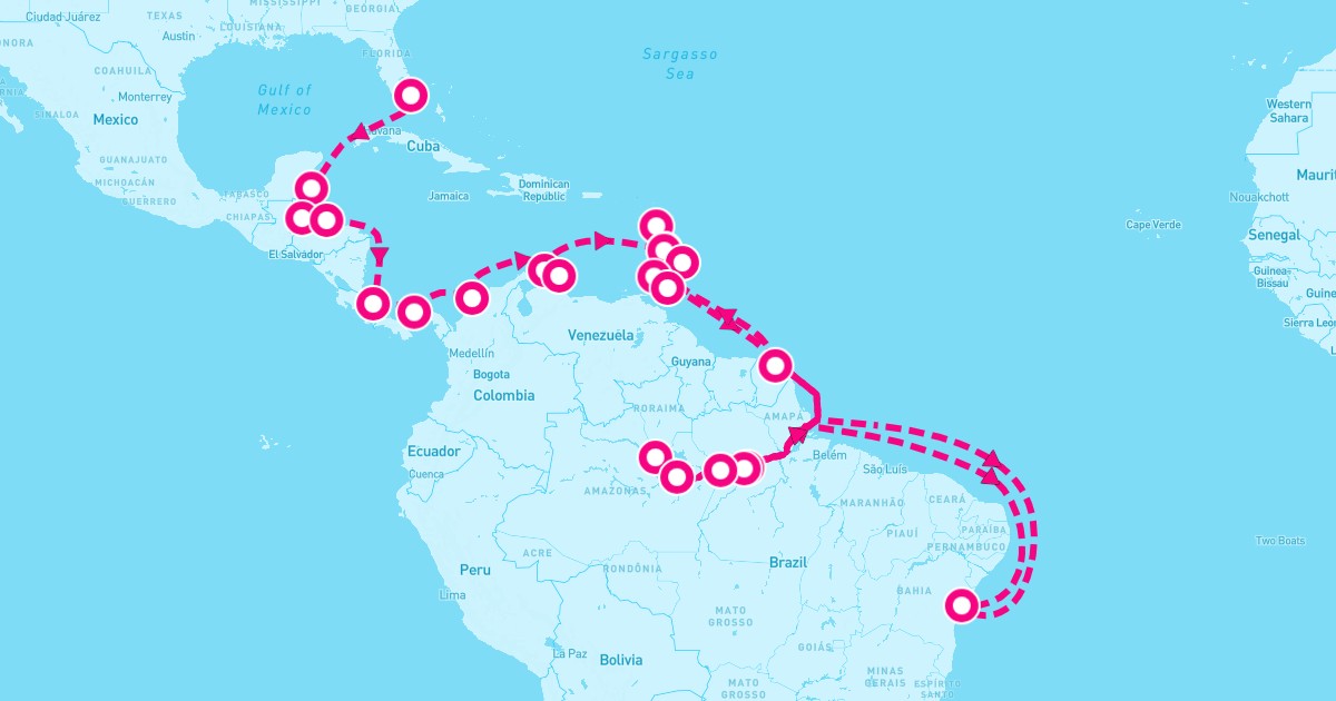 Oceania Sirena December 21, 2024 – Caribbean Amazon Culture