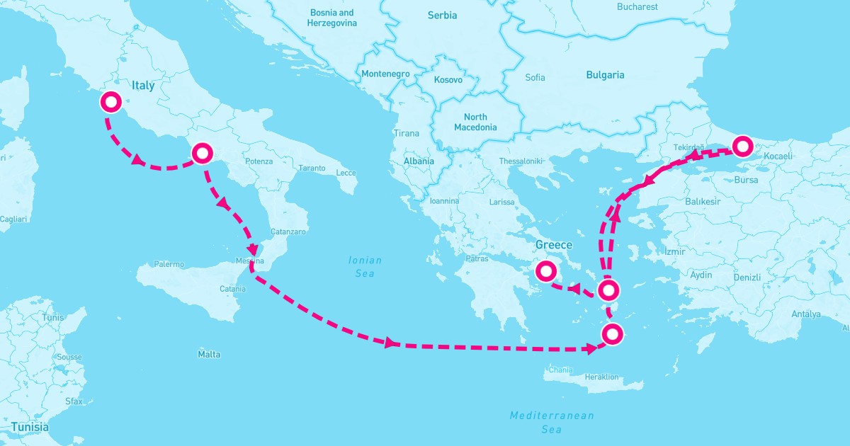 Sun Princess Apr 27, 2024 — 7-Night Civitavecchia Cruise from $3,244