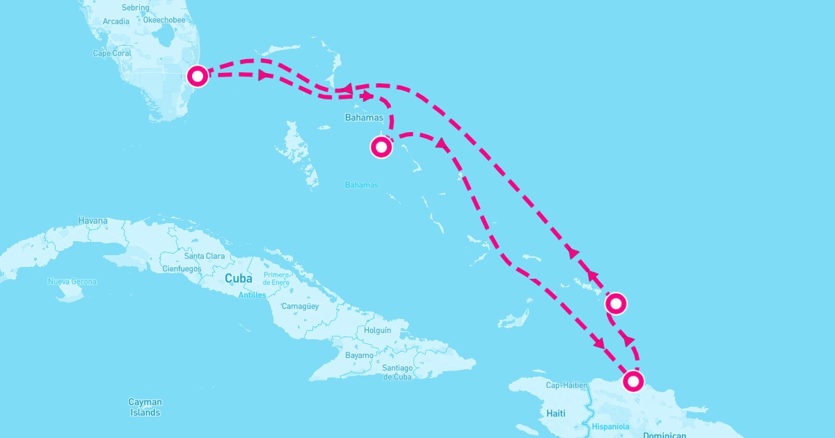 Sun Princess December 14, 2024 — 7-Night Fort Lauderdale Cruise