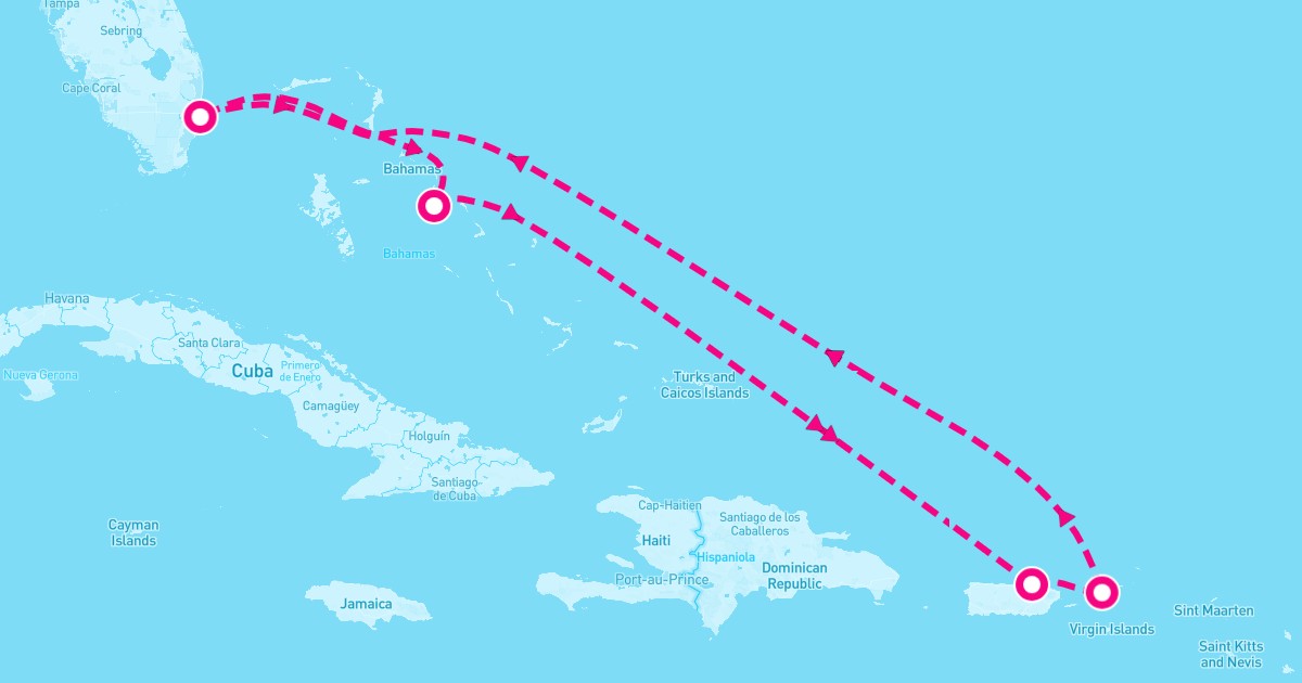 Sun Princess Dec 14, 2025 — 7-Night Fort Lauderdale Cruise from $399