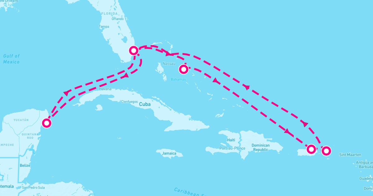 Sun Princess February 22, 2026 | 11-Night Fort Lauderdale Cruise