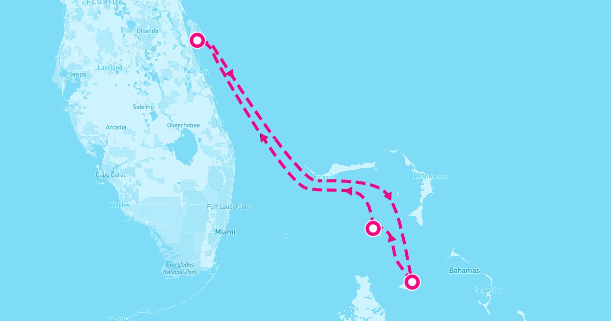 Utopia of the Seas September 14, 2026 | 4-Night Port Canaveral Cruise