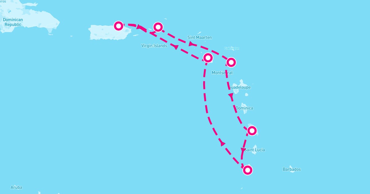 Vision of the Seas January 17, 2027 | 7-Night Cruise from $608
