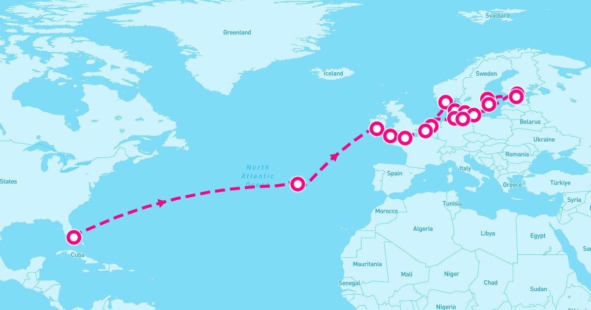 MS Zuiderdam May 11, 2024 | 28-Night Fort Lauderdale Cruise