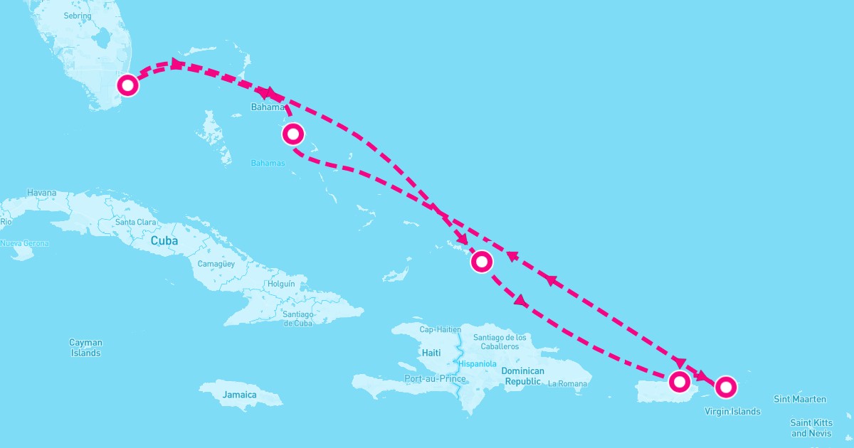MS Zuiderdam Nov 1, 2025 — 7-Night Miami Cruise from $649