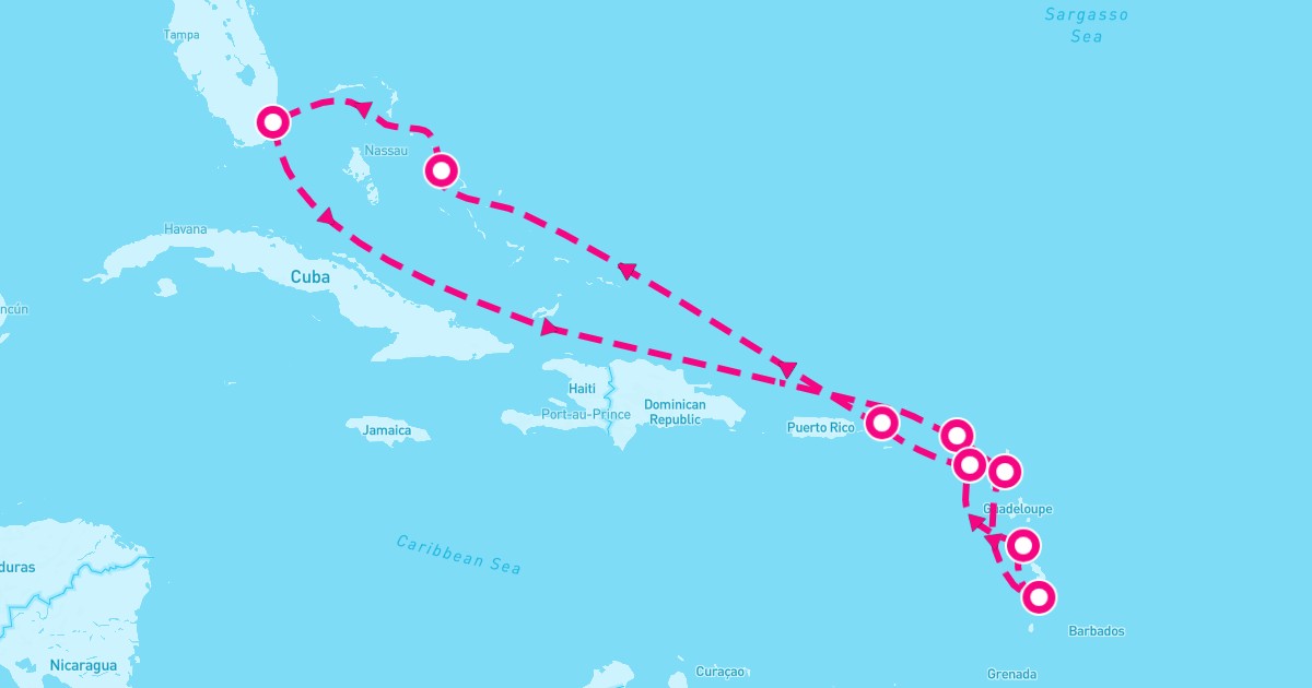 MS Zuiderdam December 23, 2025 — 11-Night Miami Cruise
