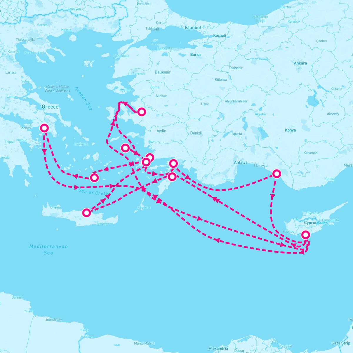 Marella Discovery 2 June 18, 2025 | 14-Night Limassol Cruise