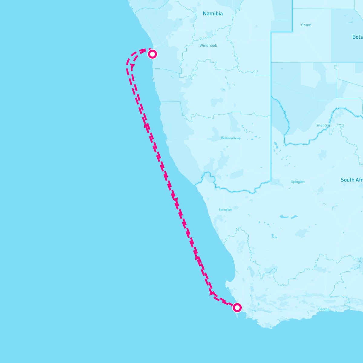 MSC Musica - March 22, 2025 (5 Night) Cruise Map, Ports & Ship Info