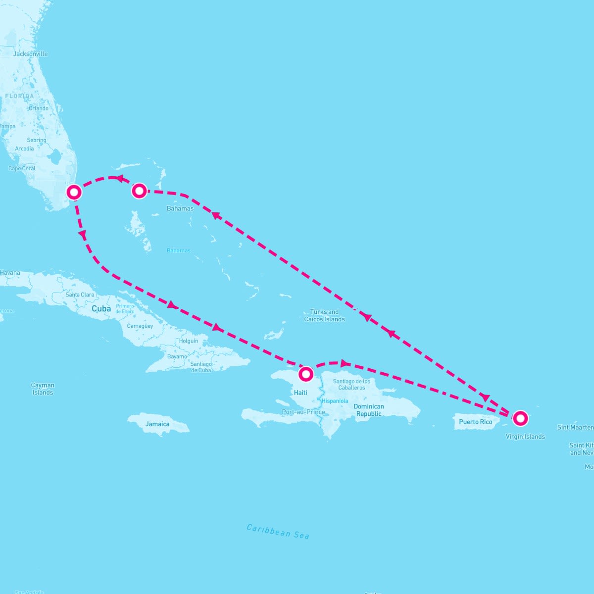 Oasis of the Seas April 21, 2024 | 7-Night Miami Cruise
