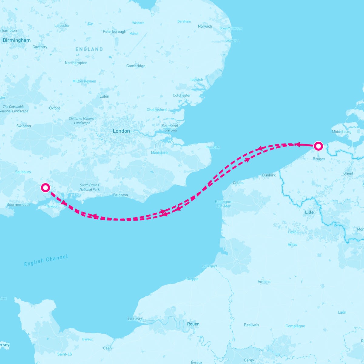Queen Mary 2 - September 11, 2024 (4 Night) Cruise Map, Ports & Ship Info