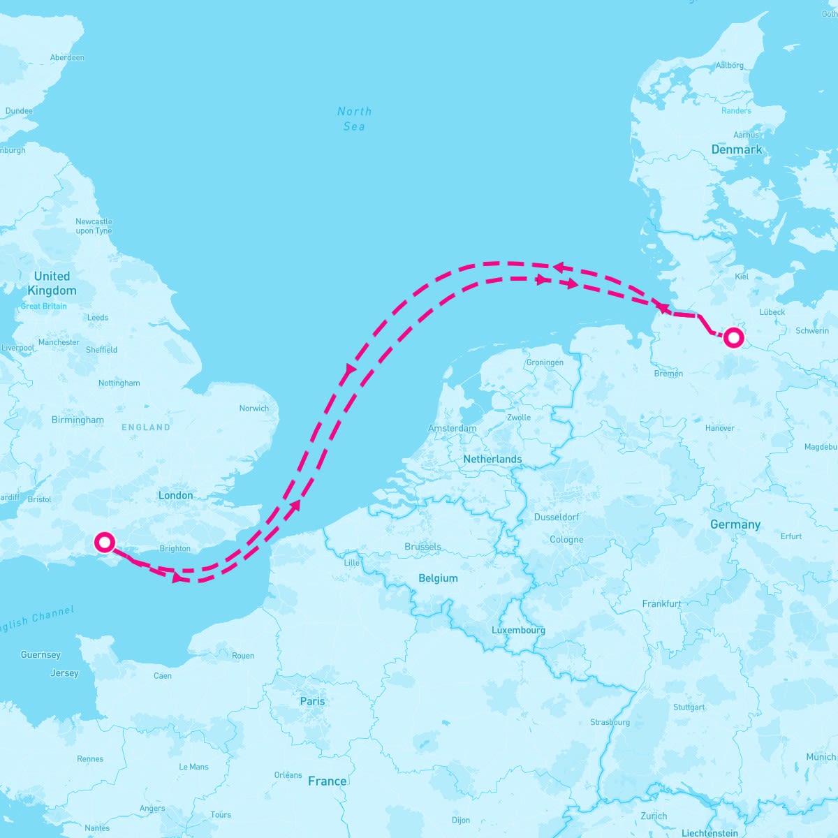 Queen Mary 2 - October 13, 2024 (4 Night) Cruise Map, Ports & Ship Info