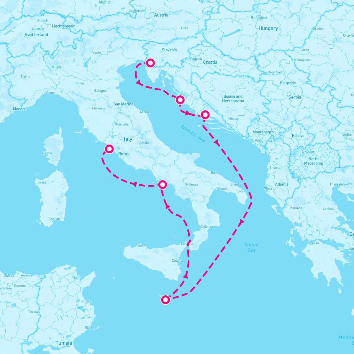 Queen Victoria June 3, 2024 — 7-Night Trieste Cruise