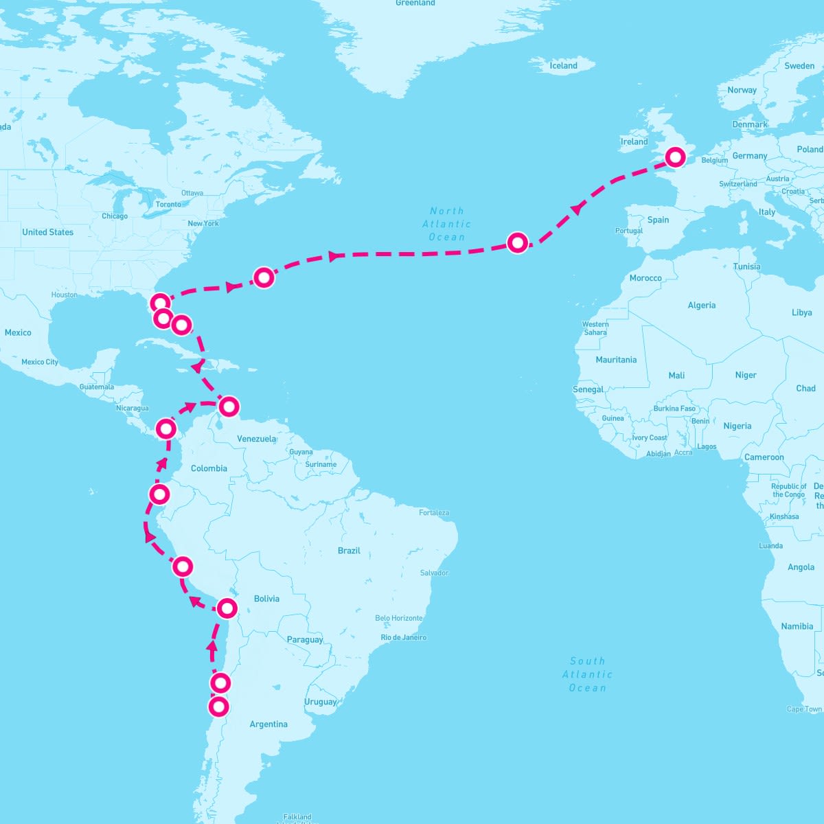 Queen Victoria Feb 25, 2025 — 31-Night San Antonio Cruise from $5,299