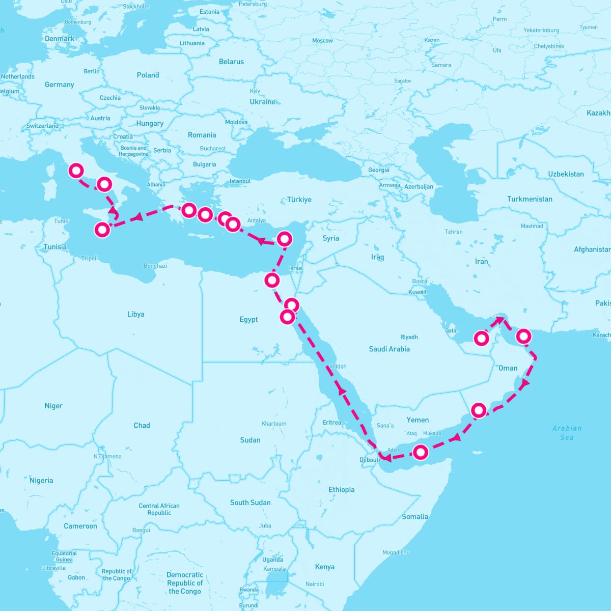 Regent Seven Seas Seven Seas Mariner April 8, 2024 – Arabian Nights ...