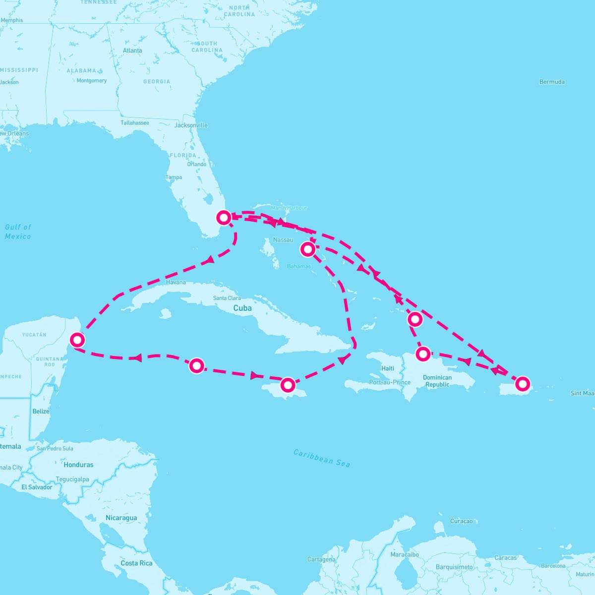 Sky Princess February 2, 2025 — 14-Night Fort Lauderdale Cruise