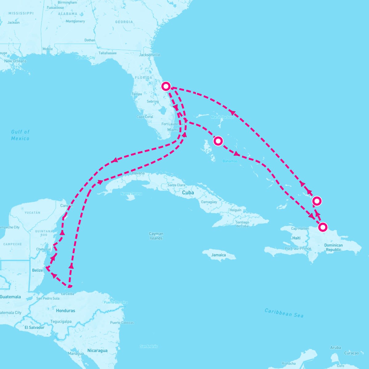 Sky Princess December 22, 2025 — 15-Night Port Canaveral Cruise